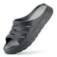 Fitville Mens Recovery Slide Sandals Archmax Cushioned Athletic Sandals For All Day Comfort