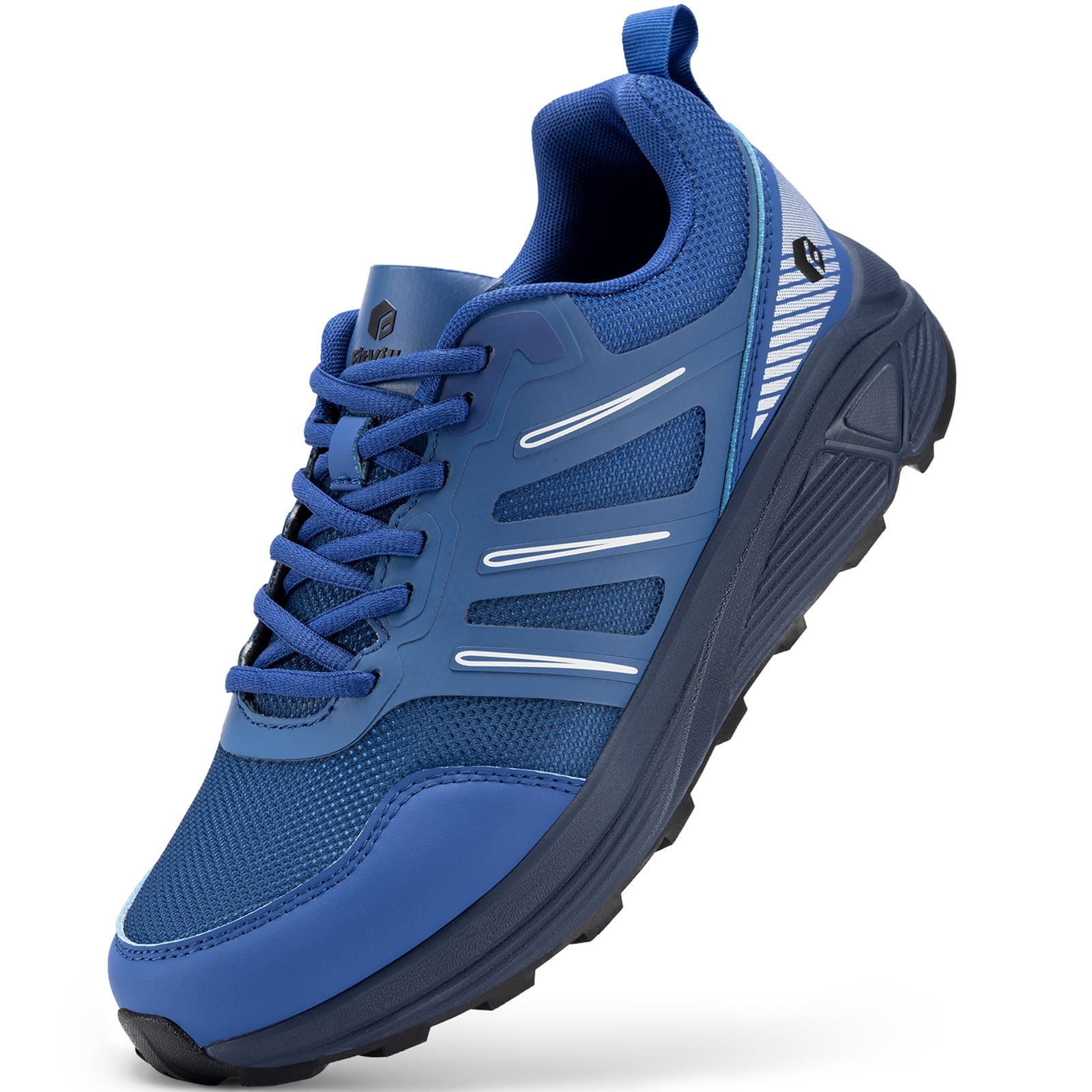 FitVille Men's Trail Running Shoes Extra Wide Breathable Sneakers, 12.5 ...