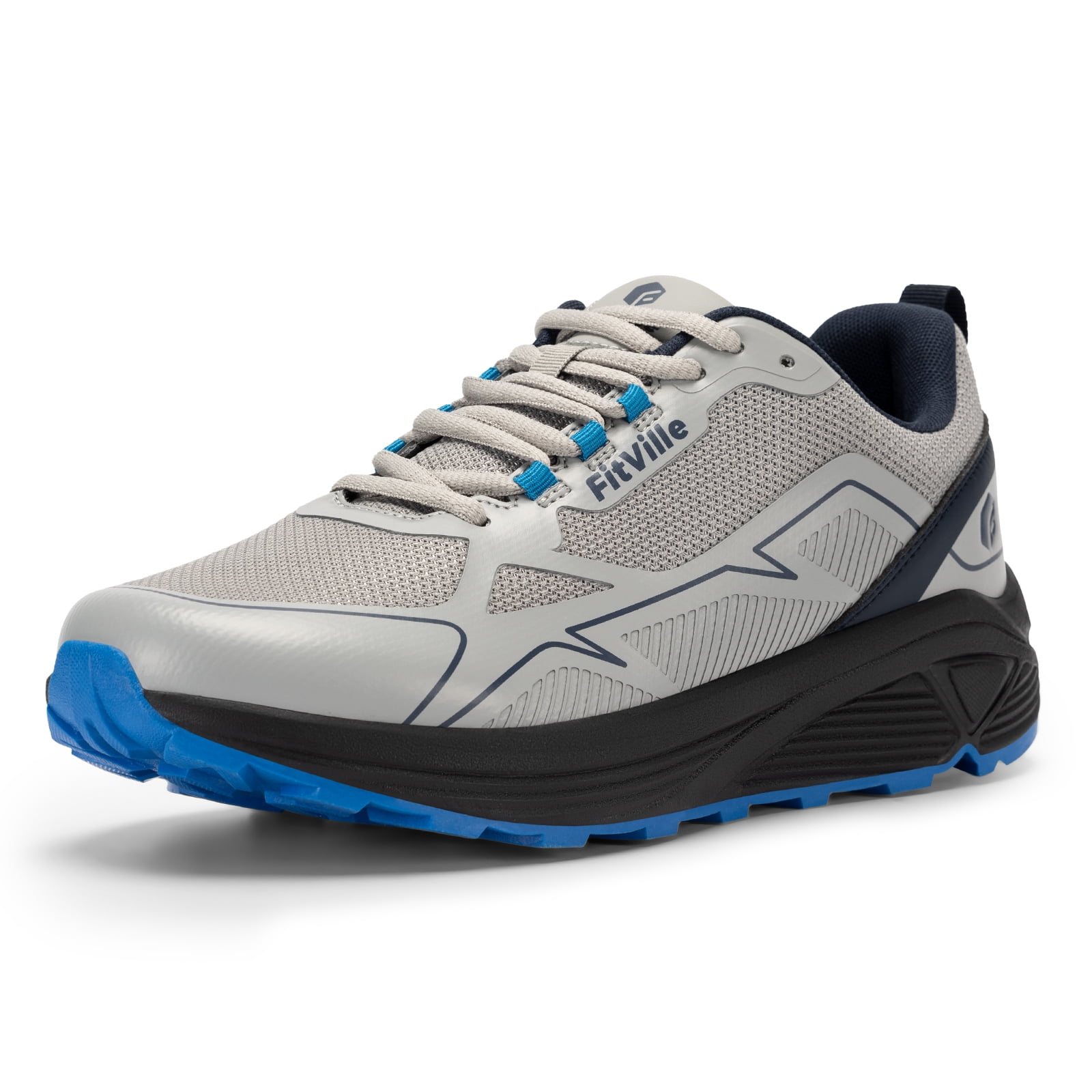 FitVille Mens Trail Running Shoes Walking Sneakers Athletic Shoes for ...