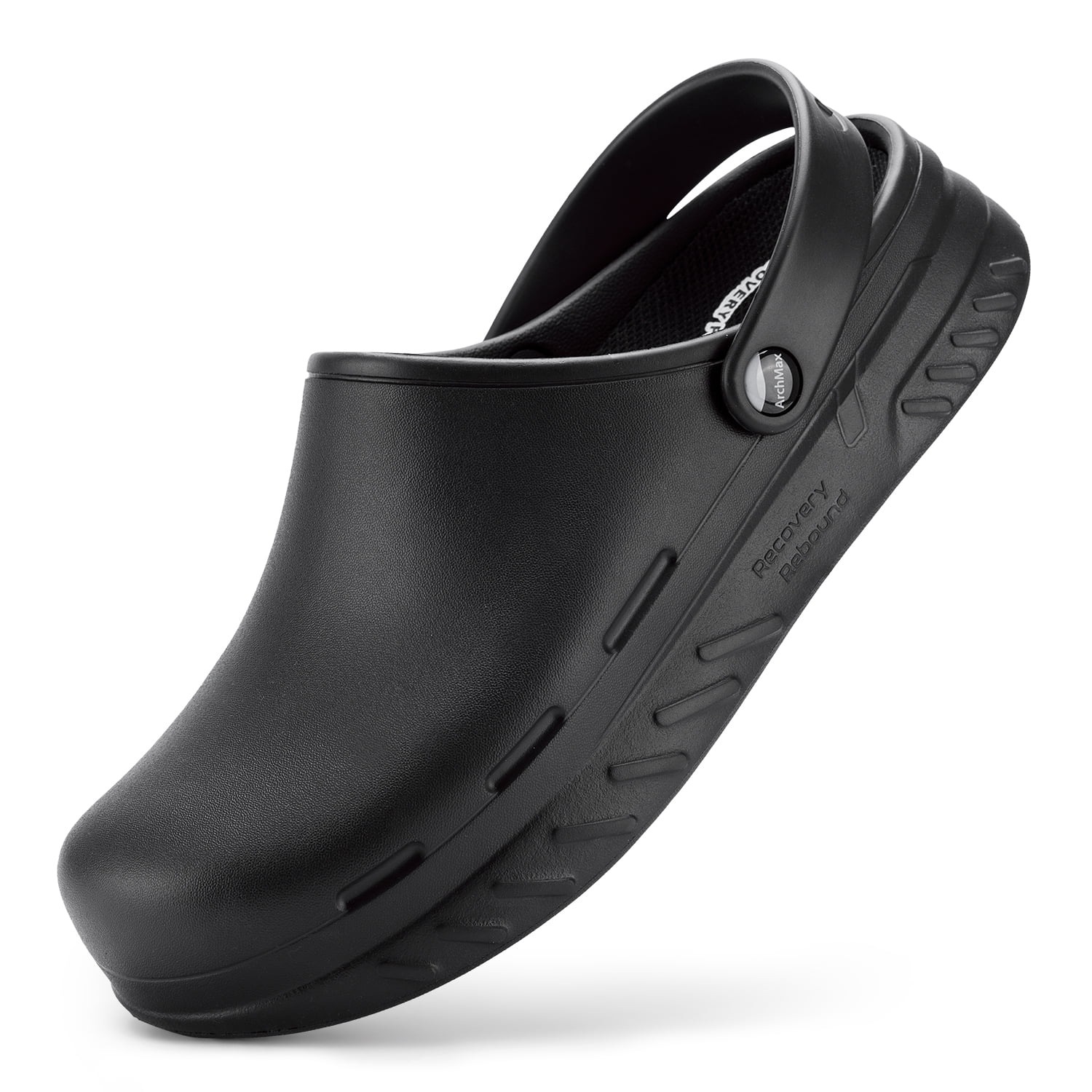 FitVille Wide Mens Clogs Shoes with Arch Support Slip Resistant Work ...