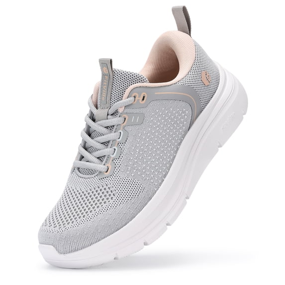 FitVille Wide Women's Walking Shoes Wide Width Slip On Sneakers Wide ...