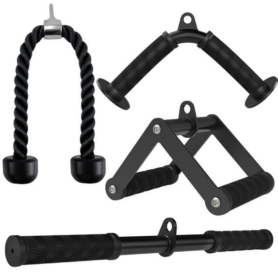 Fitarc Cable Machine Attachment Set, Lat Pulldown Attachments for Home ...