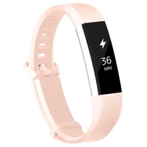 Fitbit Alta Leather Band Large, Blush Pink - Walmart.com