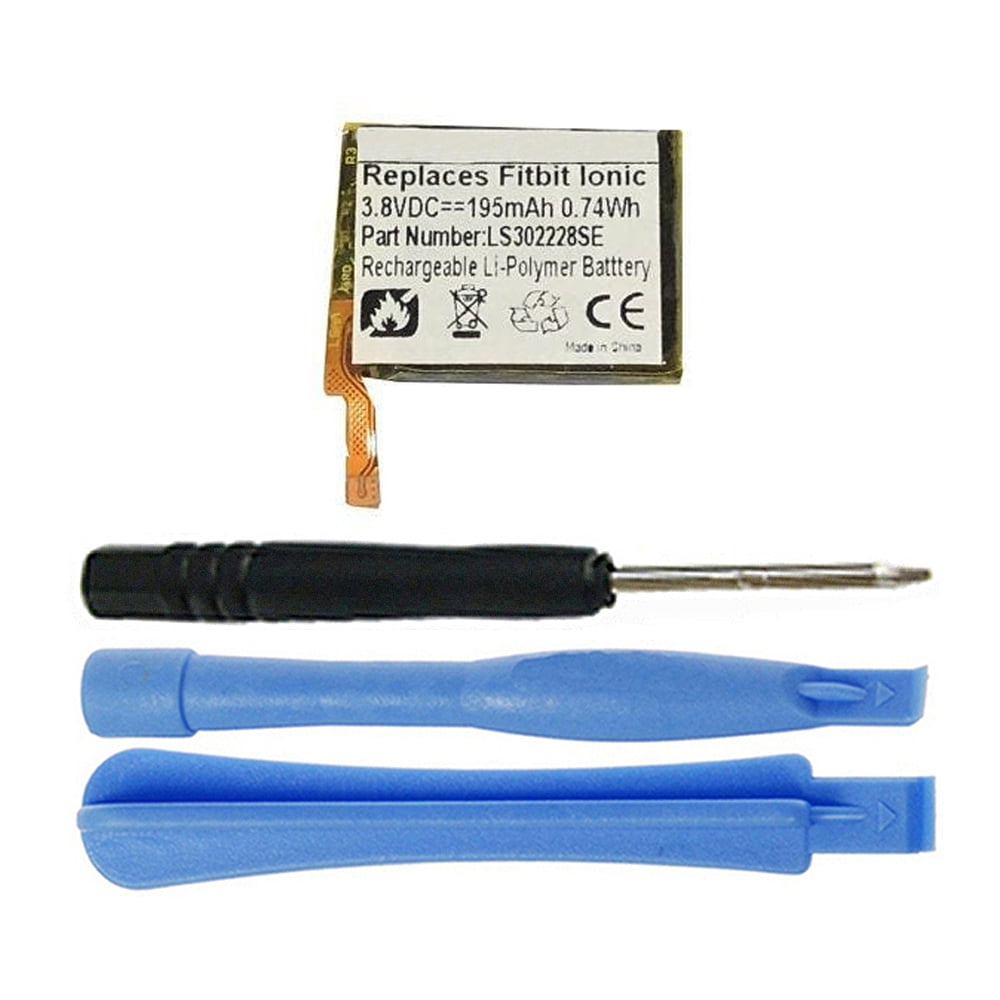 Fitbit Ionic FB503 Smart Fitness Watch Battery Replacement LSSP302228SE ...