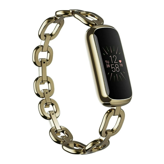 Fitbit Luxe - Gorjana Special Edition - soft gold stainless steel - activity tracker with Parker ...