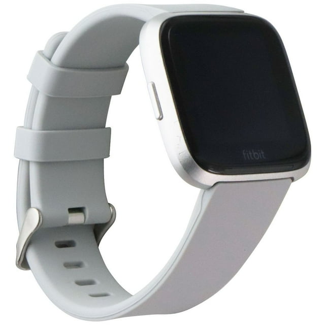 Pre-Owned Fitbit Versa Lite Edition Smartwatch - Silver/Gray (FB415 ...