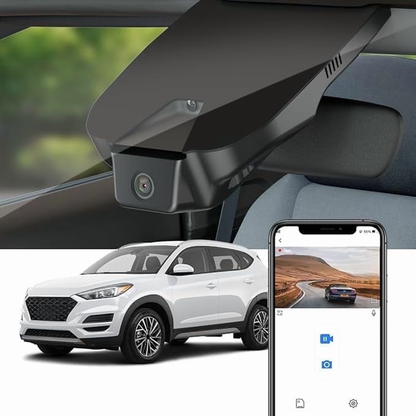 Fitcamx 4K Dash Cam for 2016-2021 Hyundai Tucson SE Sport Limited Value ...