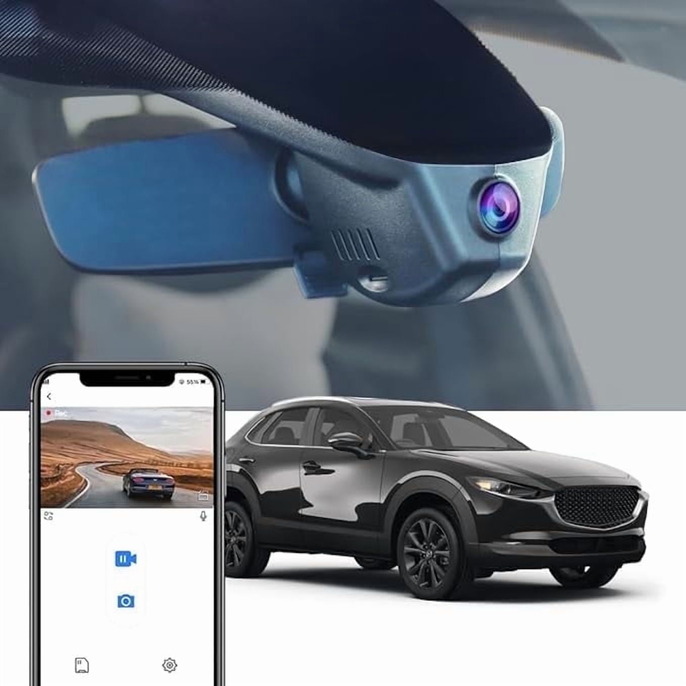 Fitcamx 4K Dash Cam for 2024 Mazda CX-30 Turbo Premium Plus Select ...