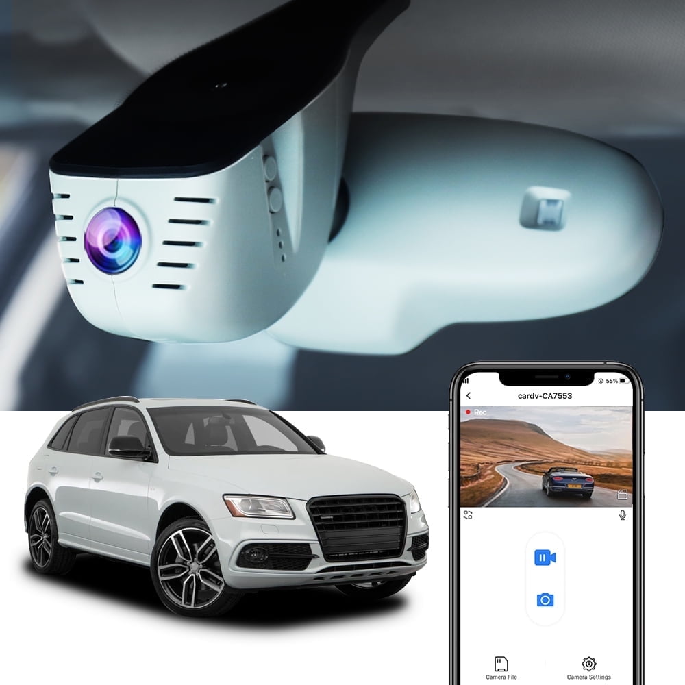 Fitcamx 4K Dash Cam for Audi A4 A6 Allroad A3 A5 A6 Q5 A8 S8 A7 S5 Q3 ...