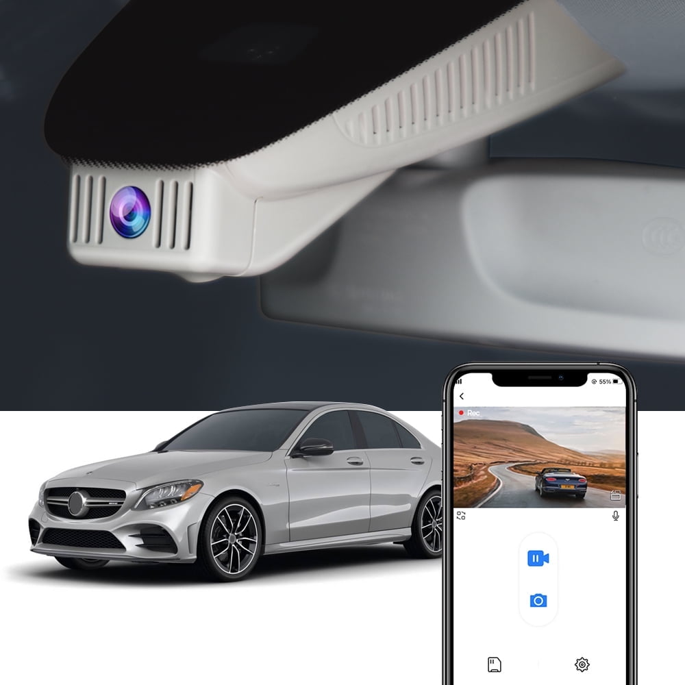 Fitcamx 4K Dash Cam Compatible with Mercedes-Benz GLC & C Class 300 ...
