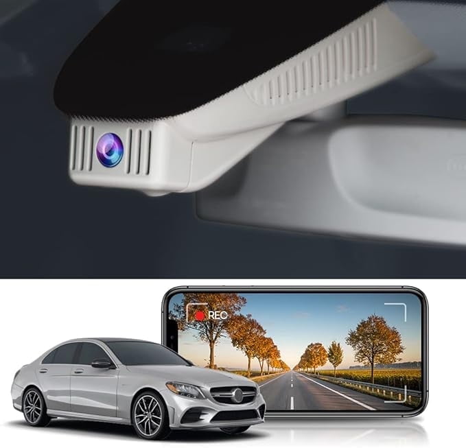 Fitcamx 4K Dash Cam Compatible with Mercedes-Benz GLC W204 W205 & C ...