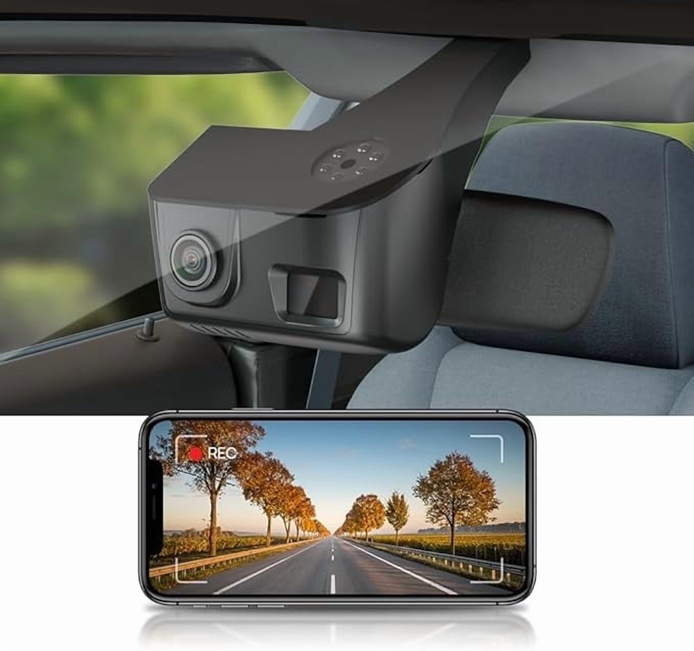 Fitcamx 4K Dash Cam Suitable for Audi Vehicles HD2-3760 (Compare The Cover), OEM Look, Gray ...