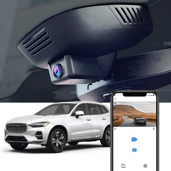 Fitcamx 4K Dash Cam for 2023 - 2026 Volvo XC90 B5 B6 T8 (Model B ...