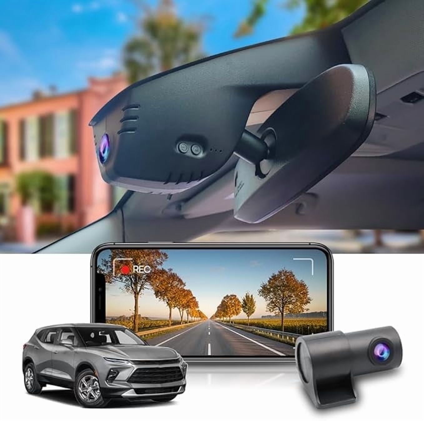 Fitcamx 4K Dual Dash Cam for 2019-2024 Chevy Blazer & Blazer EV RS LT ...
