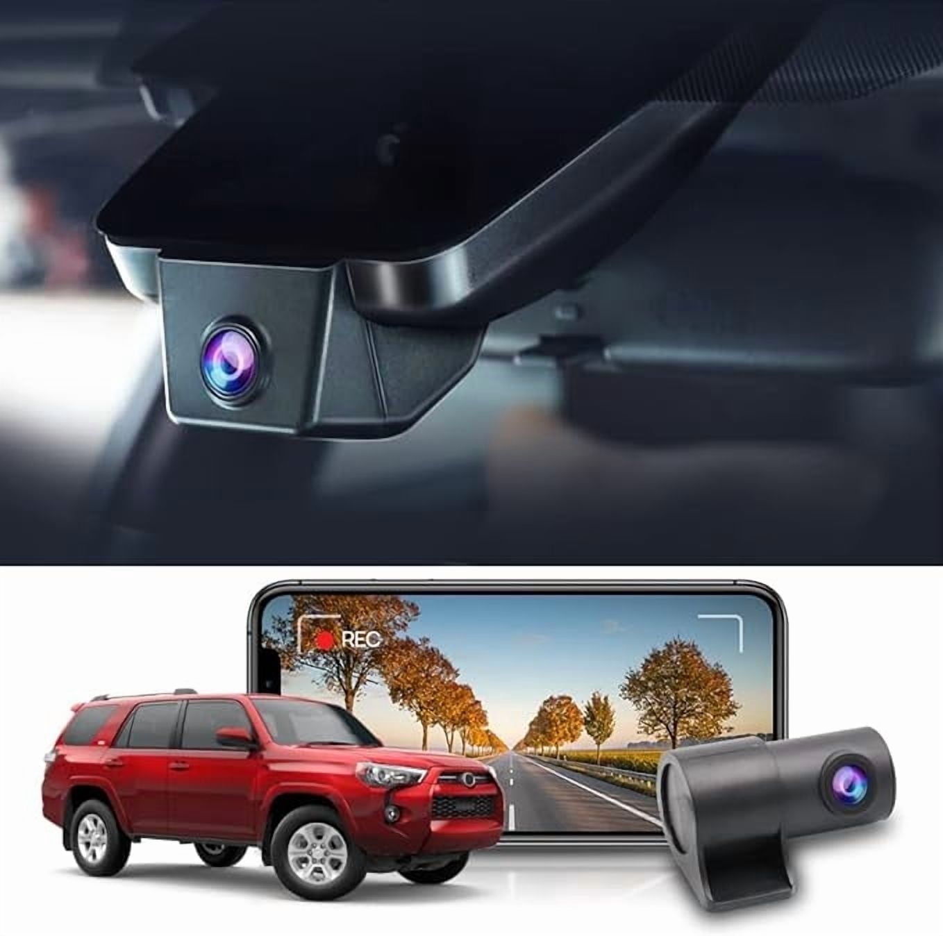 Fitcamx Front 4K+Rear 1080P Dash Cam for 2020-2024 Toyota 4Runner, OEM ...