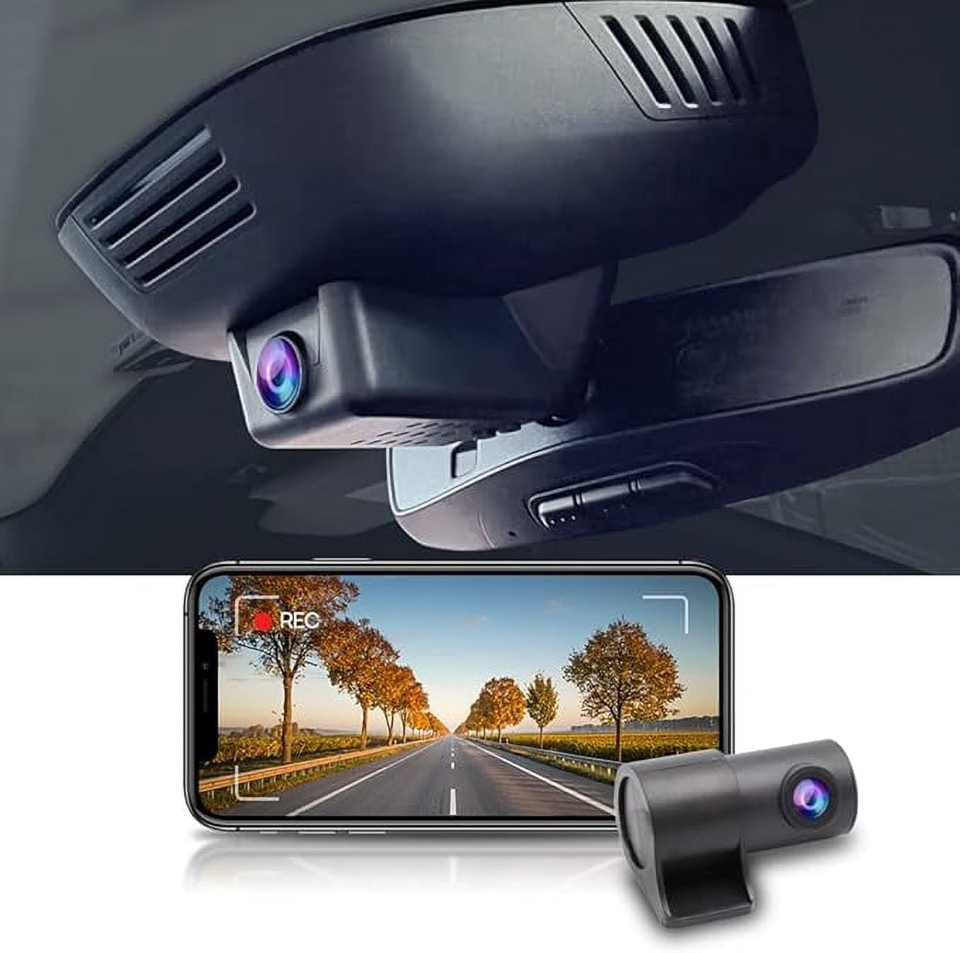 Fitcamx Front 4K+Rear 1080P Dash Cam Adapts for Volvo C40 Recharge 2022 ...