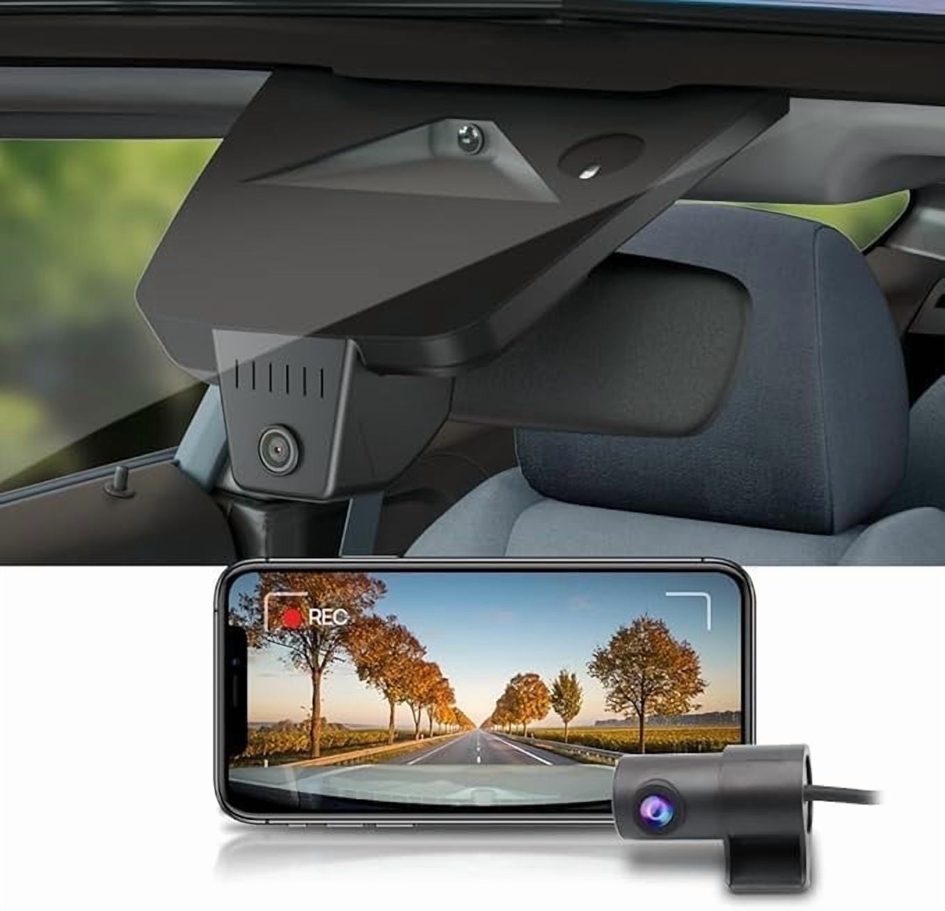 Fitcamx Front 4K+Rear 1080P Dash Cam Adapts for Ford Ranger 2024 2025 ...