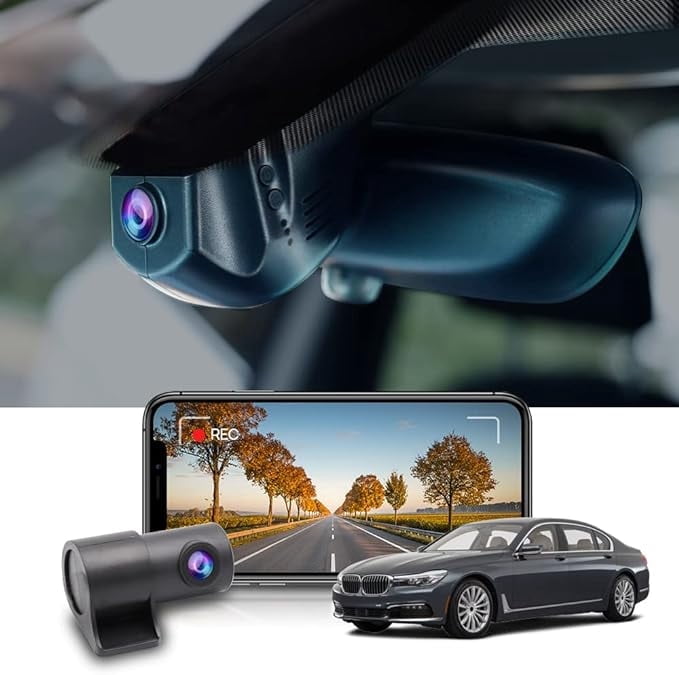 Fitcamx Front 4K+Rear 1080p Dash Cam Adapts for BMW F Chassis (Model C ...