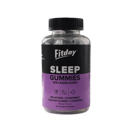 Fitday Sleep Gummies, Mango Flavour 30 Chewable Gummies - Walmart.com