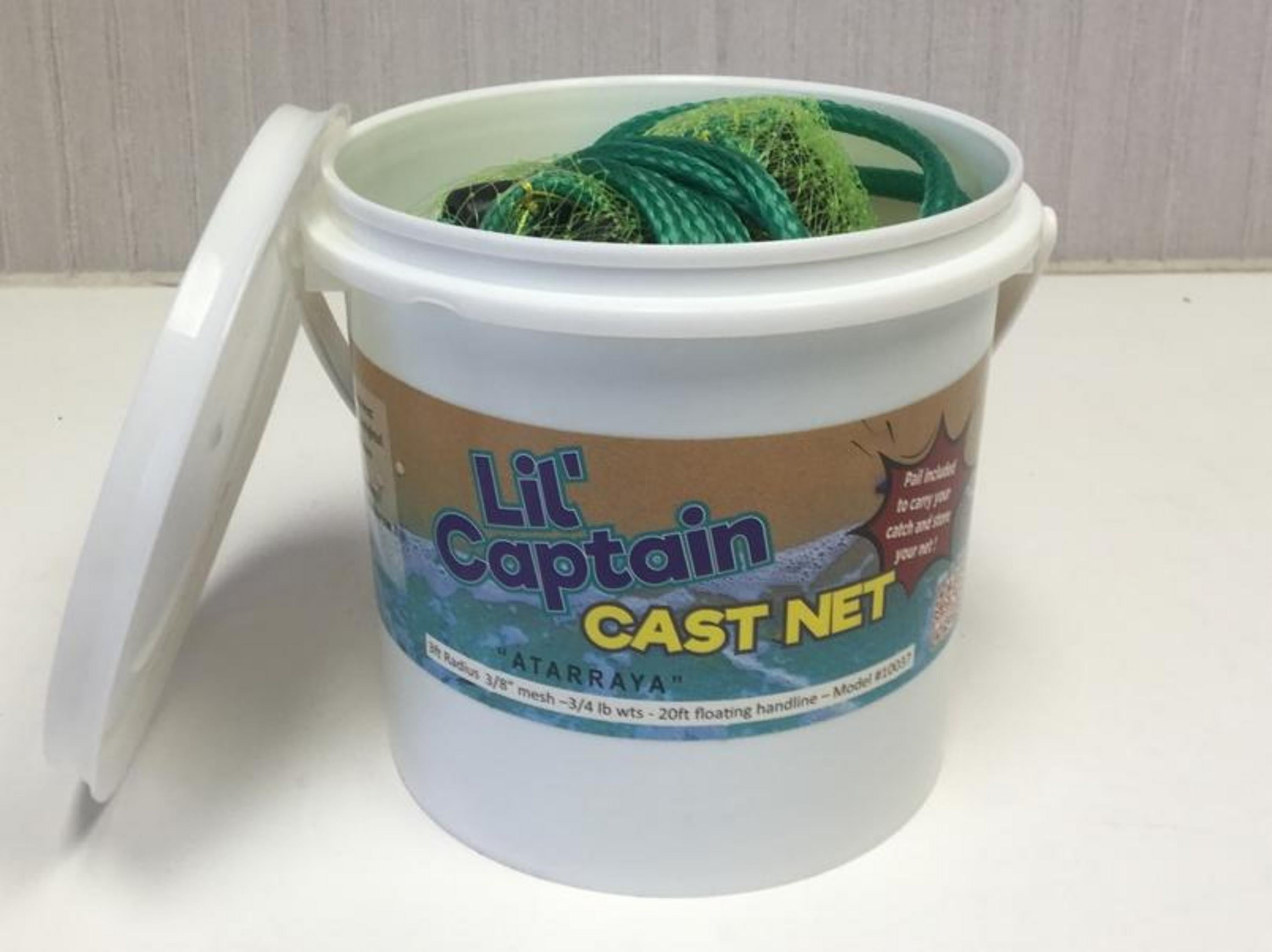 Fitec Super Spreader Cast 4' x 3/8" Fishing Cast Net - Walmart.com