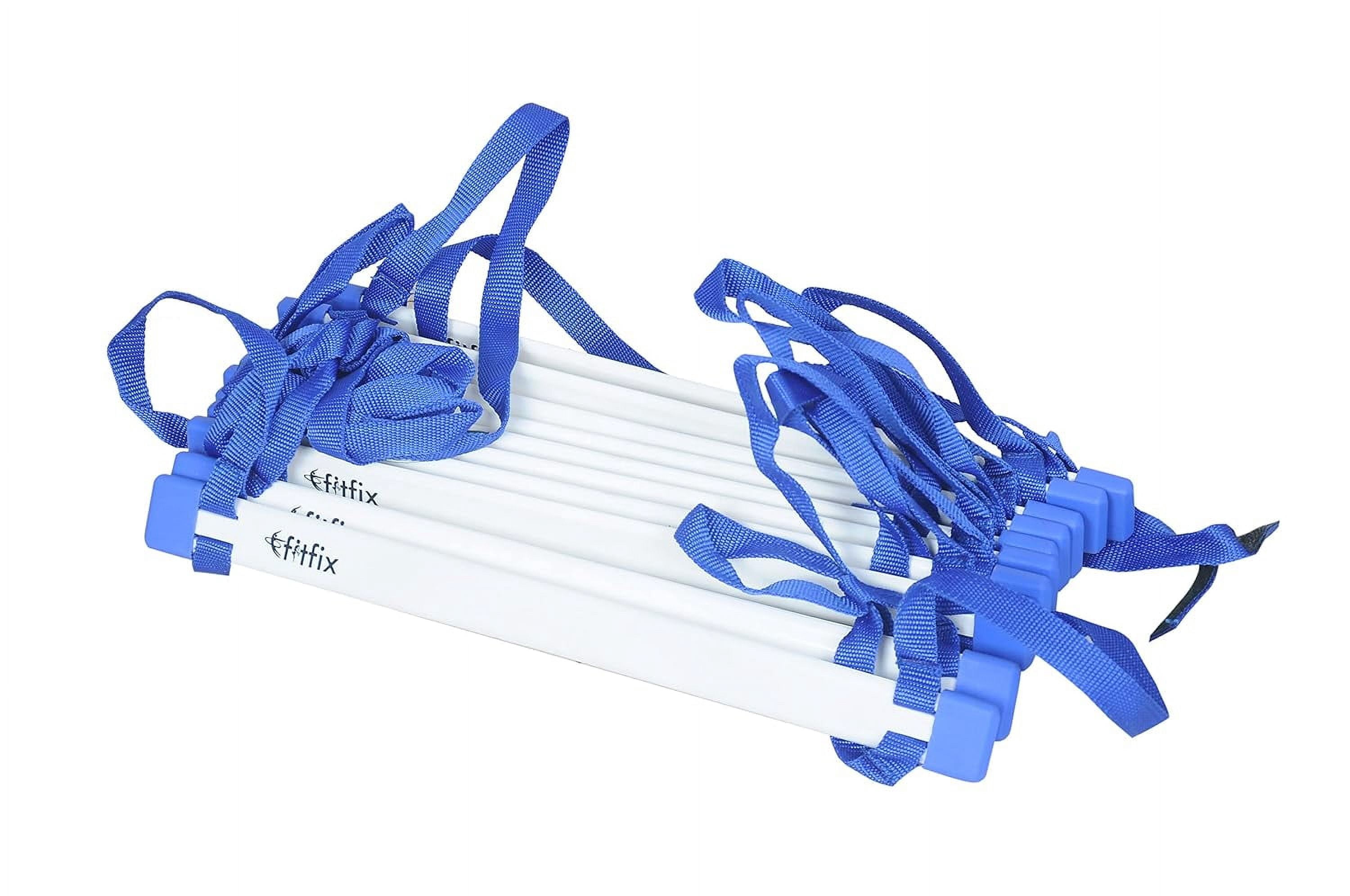 Fitfix™️ PREMIUM Super Speed Flat & Heavy Fix Rungs Agility Ladder for ...