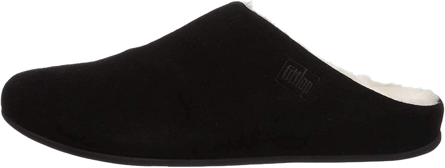 Fitflop Chrissie Women's Suede Shearling Slippers N28-001 - Walmart.com