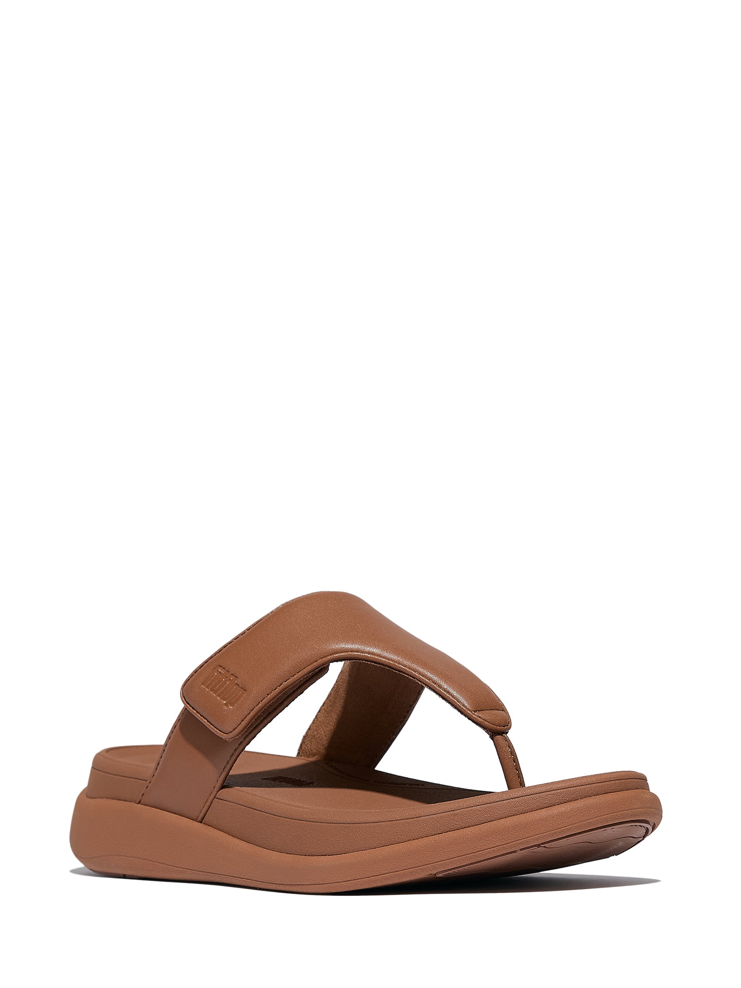 Fitflop Women's F-Mode Go Adjustable Flatform Toe-Post Sandals ...