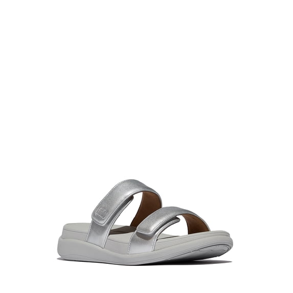 Fitflop Women's F-Mode Go Adjustable Flatform Two-Bar Slides - Walmart.com