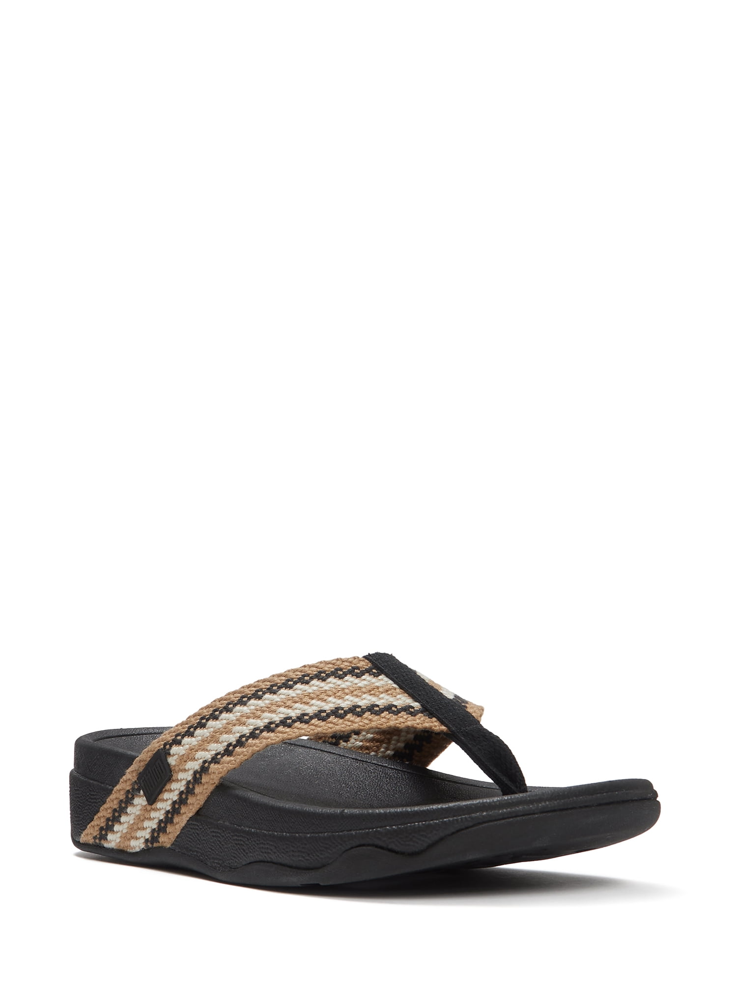 Fitflop Women's Surfa Stripe-Webbing Toe-Post Sandals - Walmart.com