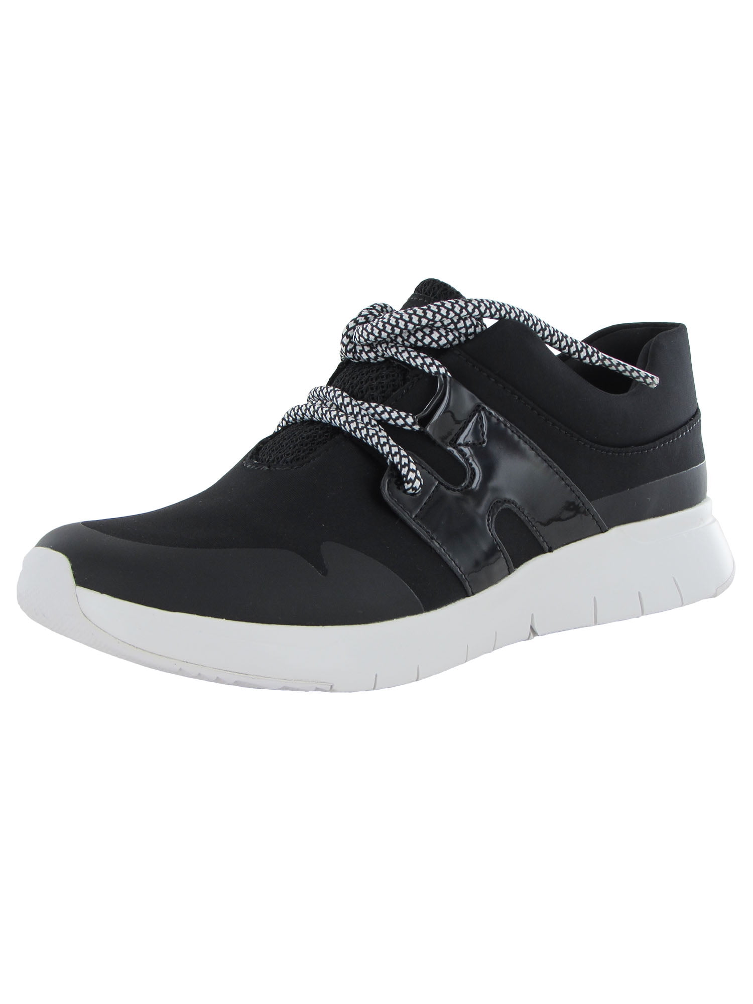 Fitflop Womens Anni Flex Trainer Sneaker Shoes, Black, US 5 - Walmart.com