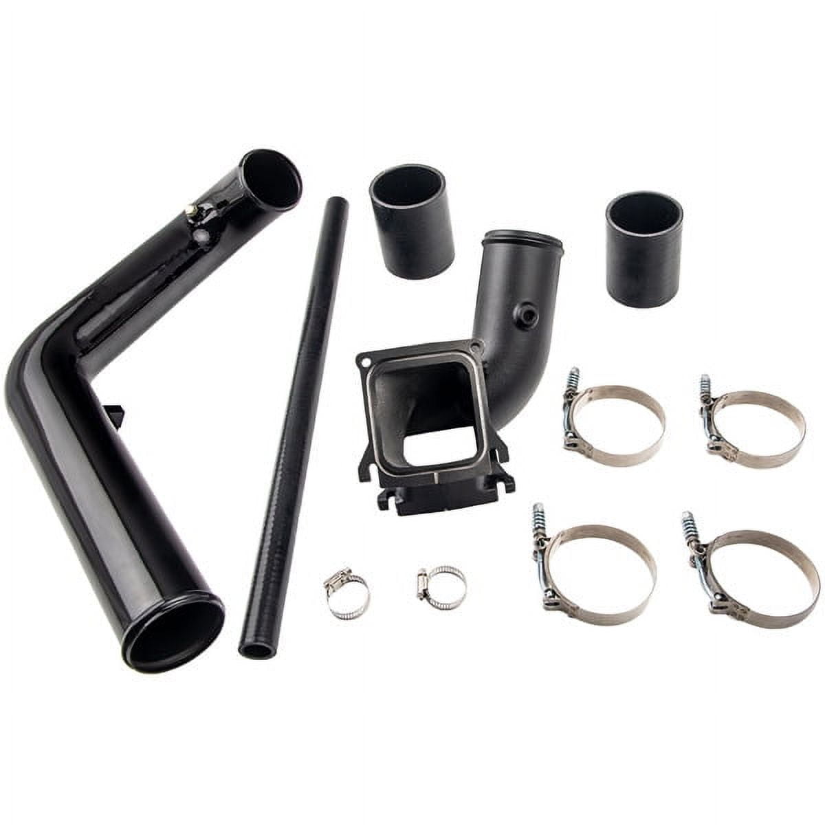 Fithood 3" Cold Side Intercooler Pipe & High Flow Y-Bridge for Chevy ...