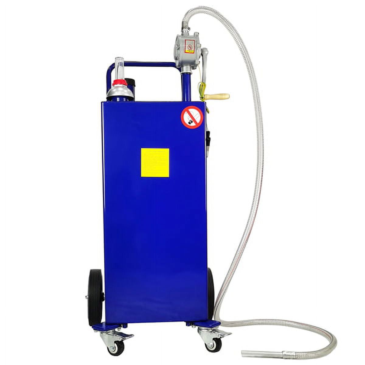 Fithood 30 Gallon Caddy Tank Storage Drum Diesel Fuel Transfer with ...