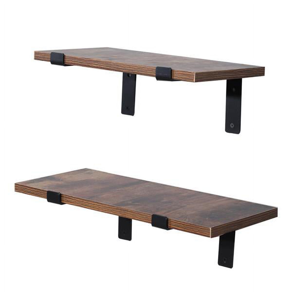 Fithood 4-Pack-7.25" Heavy Duty Rustic Industrial Farmhouse Iron Metal ...