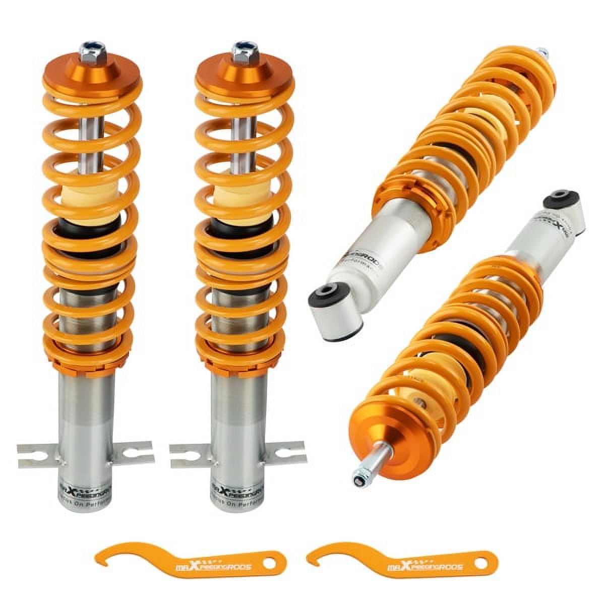 Fithood 4pcs Coilover Suspension Shocks Kit for VW Golf MK1 1975-1994 ...