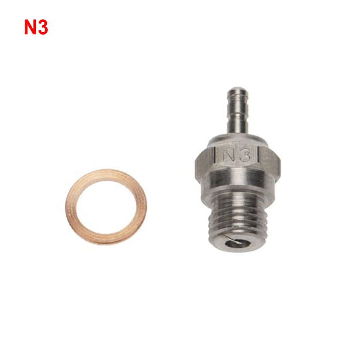 Fithood 70117 Spark Hot Glow Plug For 1/10 1/8 N3 Nitro RC Car HPI SHP HSP - Walmart.com