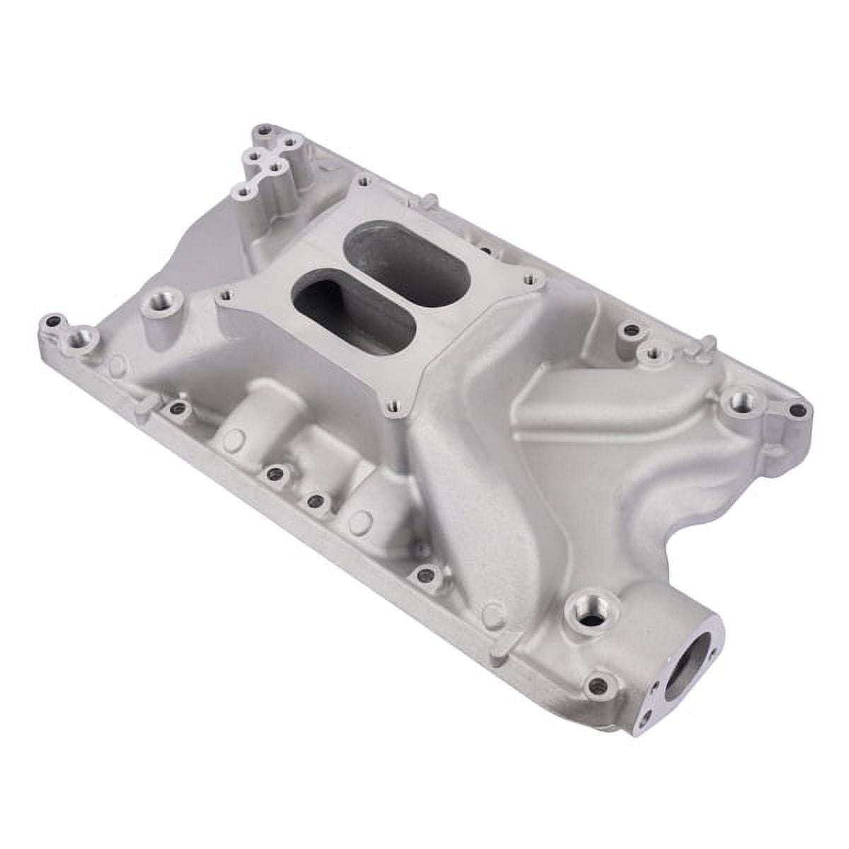Fithood Aluminum Dual Plane Intake Manifold for Ford Small Block ...