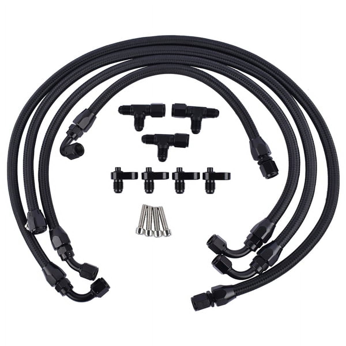 Fithood Complete FAST 102 & 92 Steam Vent Kit(Hose & Fitting) for LS1 ...