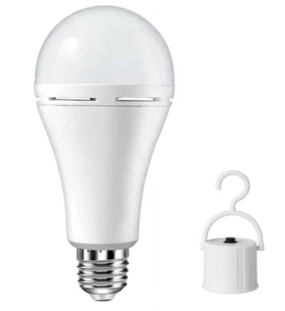 Fithood E27 Emergency Bulbs Rechargeable LED Light with Battery Backup ...