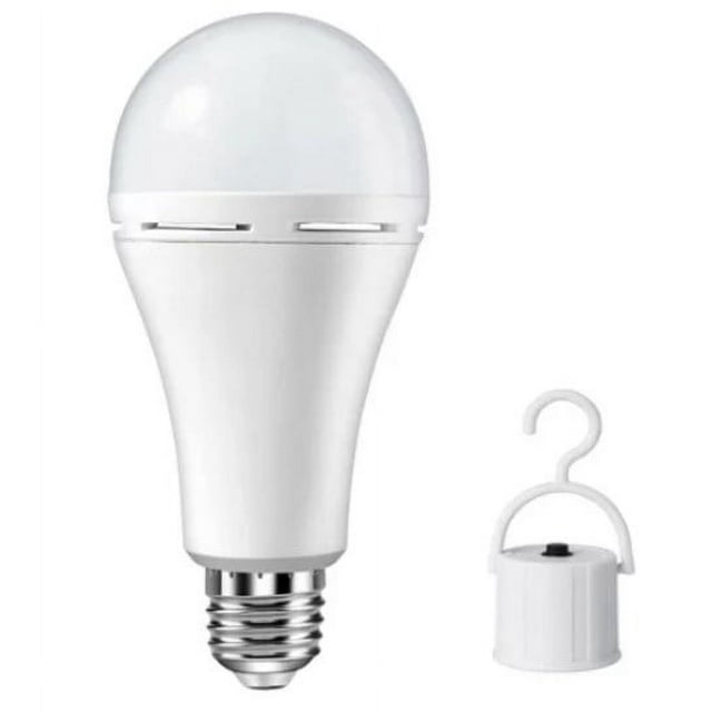 Fithood E27 Emergency Bulbs Rechargeable LED Light with Battery Backup ...