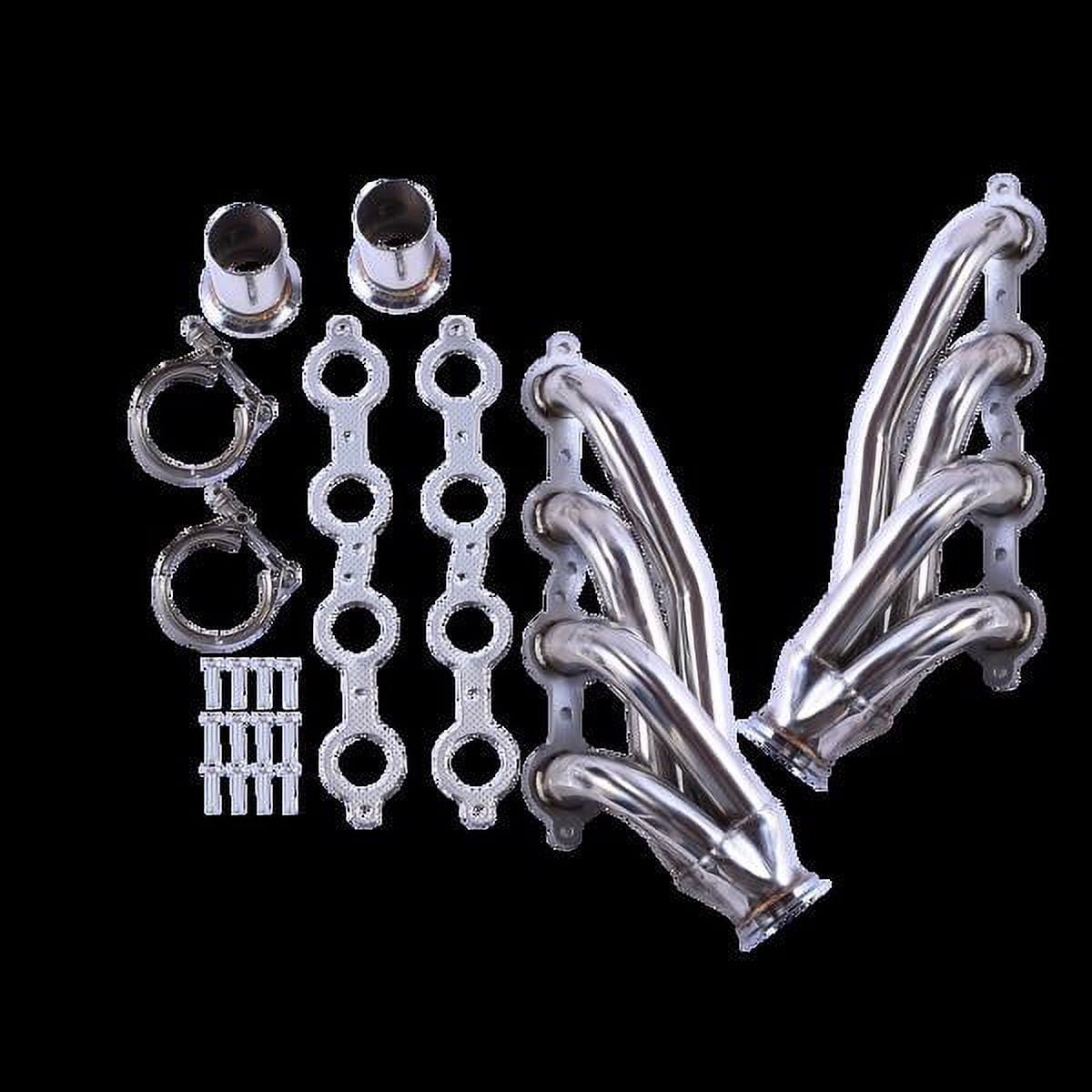 Fithood Exhaust pipe for Chevy 60-86 C-10 LS GMC LS1 LS2 LS3 LS6 LS9 ...