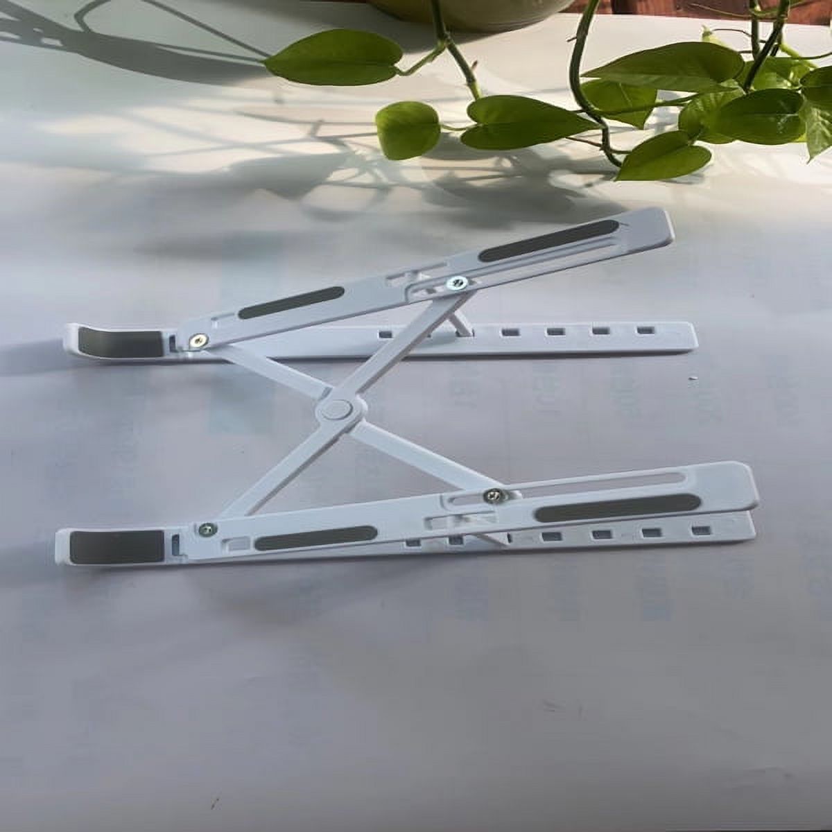 Fithood Laptop stand folding vertical plastic portable lifting desktop ...