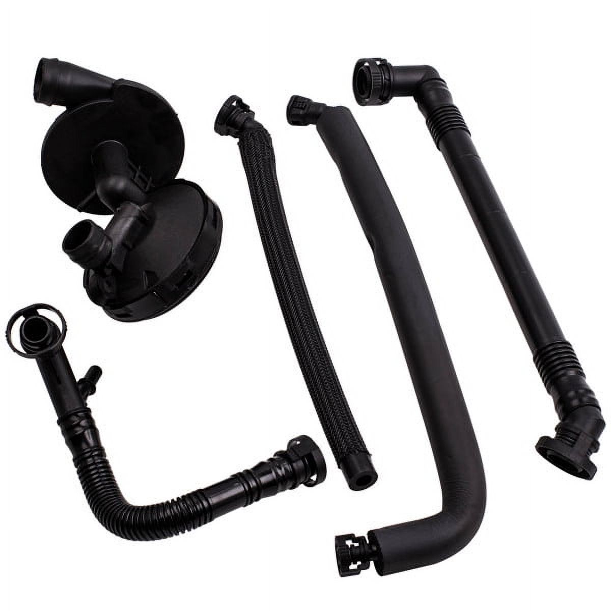 Fithood PCV Crankcase Vent Valve & Breather Oil Separator Hose Kit for ...