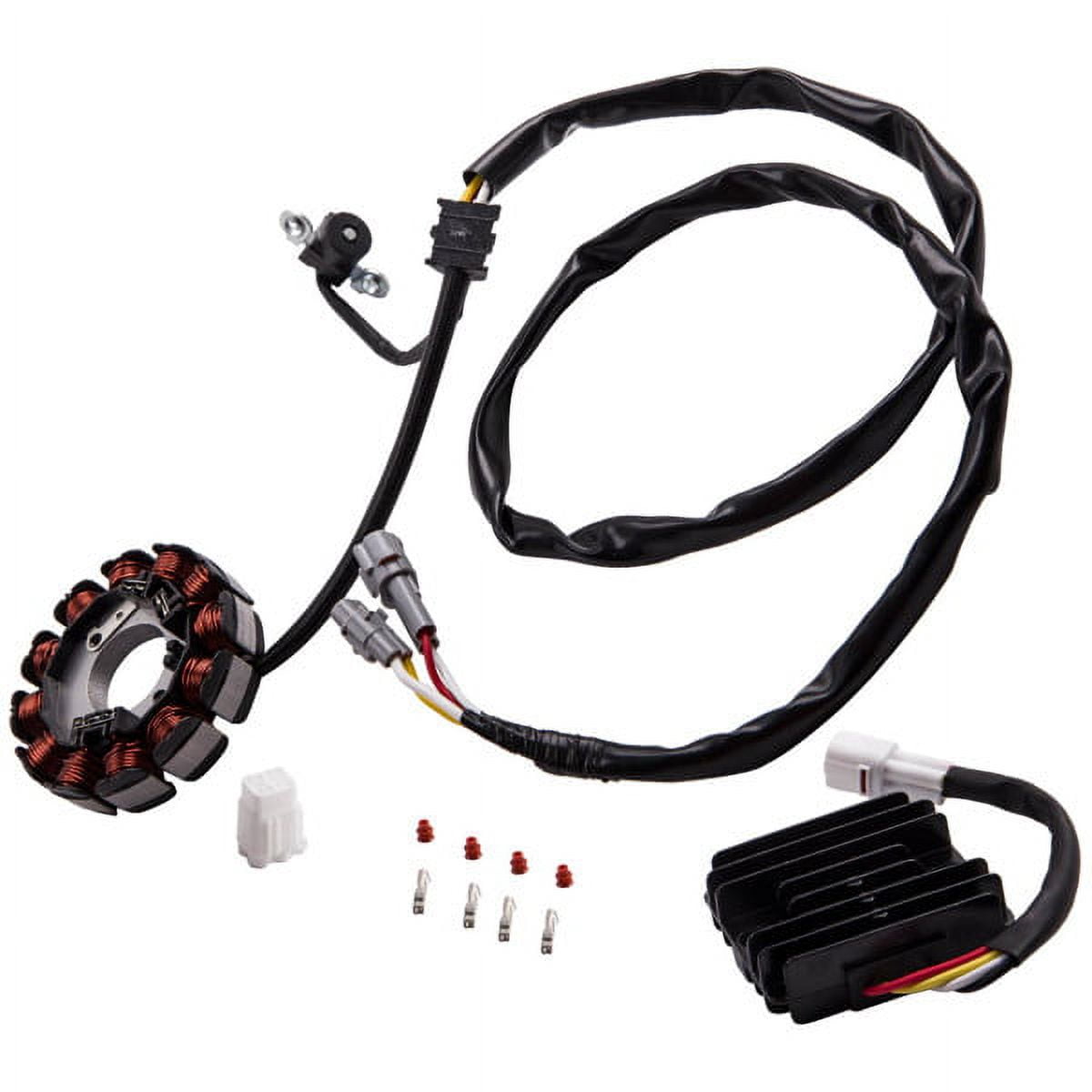 Fithood Replacement Stator & Voltage Regulator Rectifier for Yamaha ...