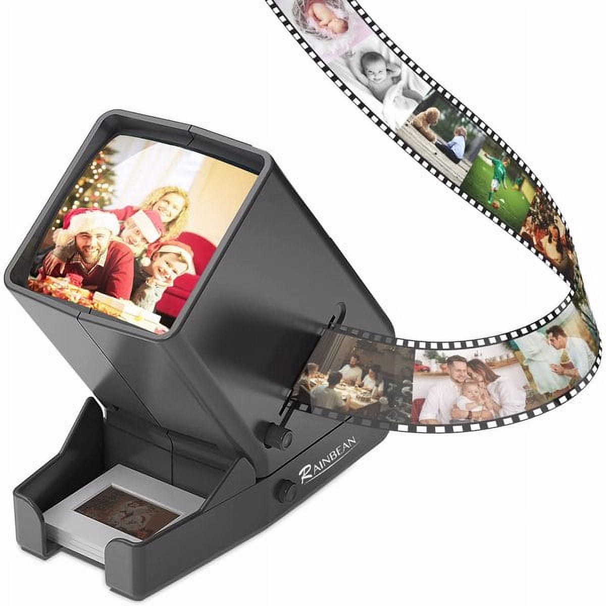 Fithood USB Powered 35mm Negative Slide Film Viewer, Old Slides Scanner ...