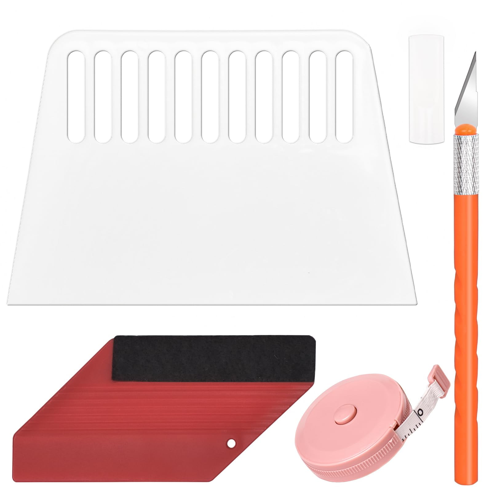 Fititem Wallpaper Tools Kit Smoothing Tool with Felt Squeegee Knife ...