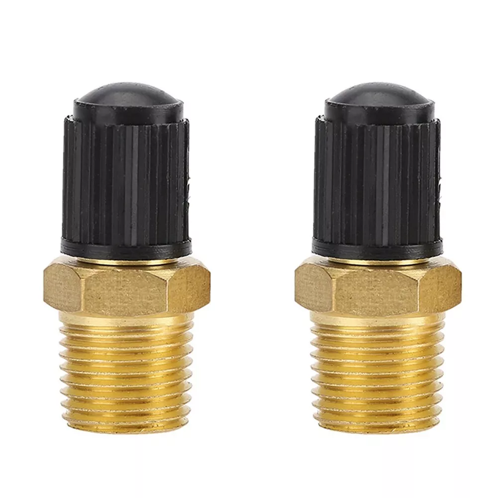 Fitment Brass Air Compressor Fill Valve Gold and Black Color - Walmart.com