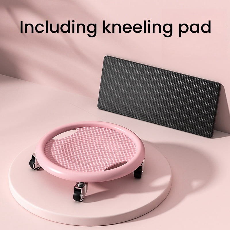 Fitness Ab Sliding Disc 4-Wheel Ab Wheel Roller Abdominal Exerciser ...