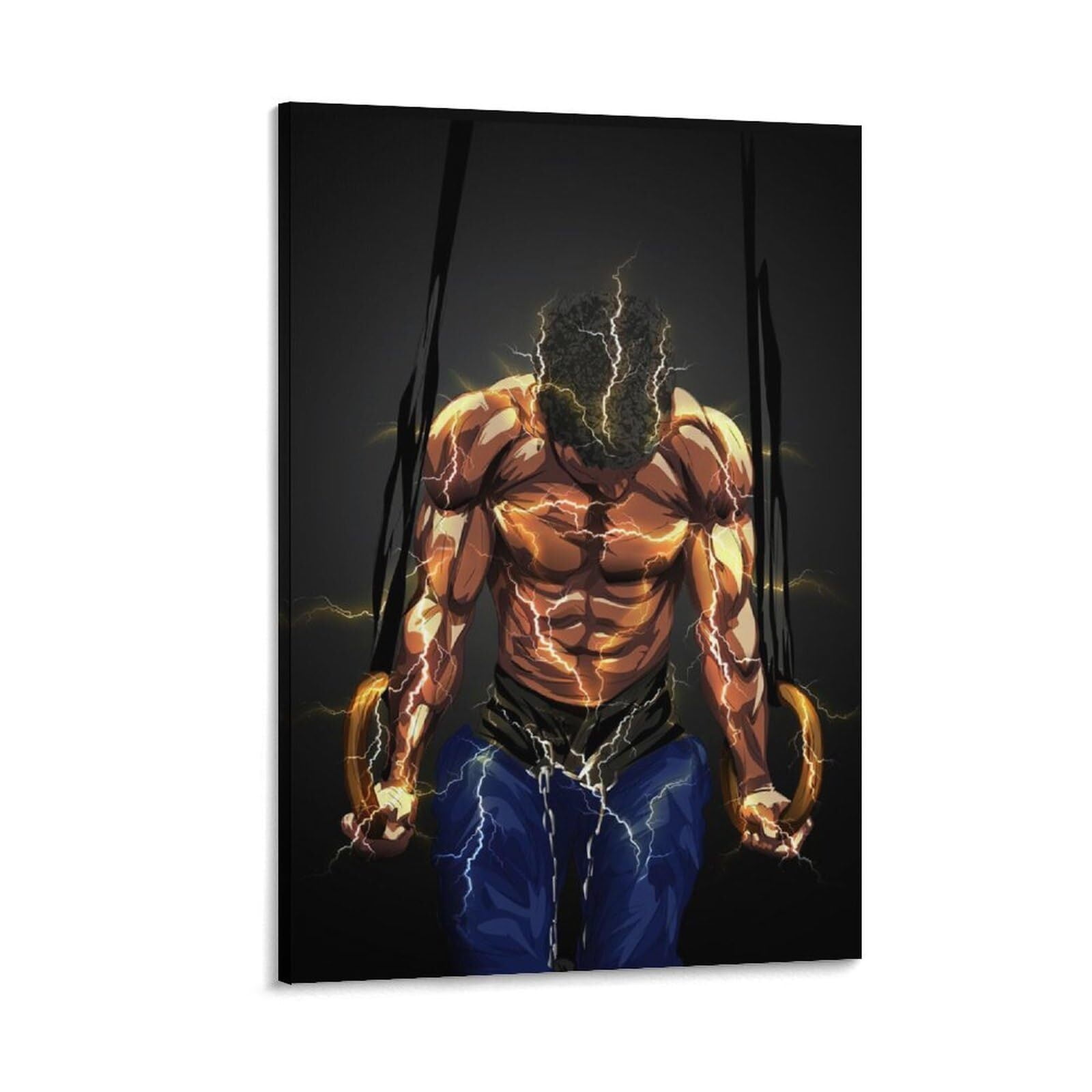 Fitness African American Gym Poster Posters for Boys Room Wall Art ...