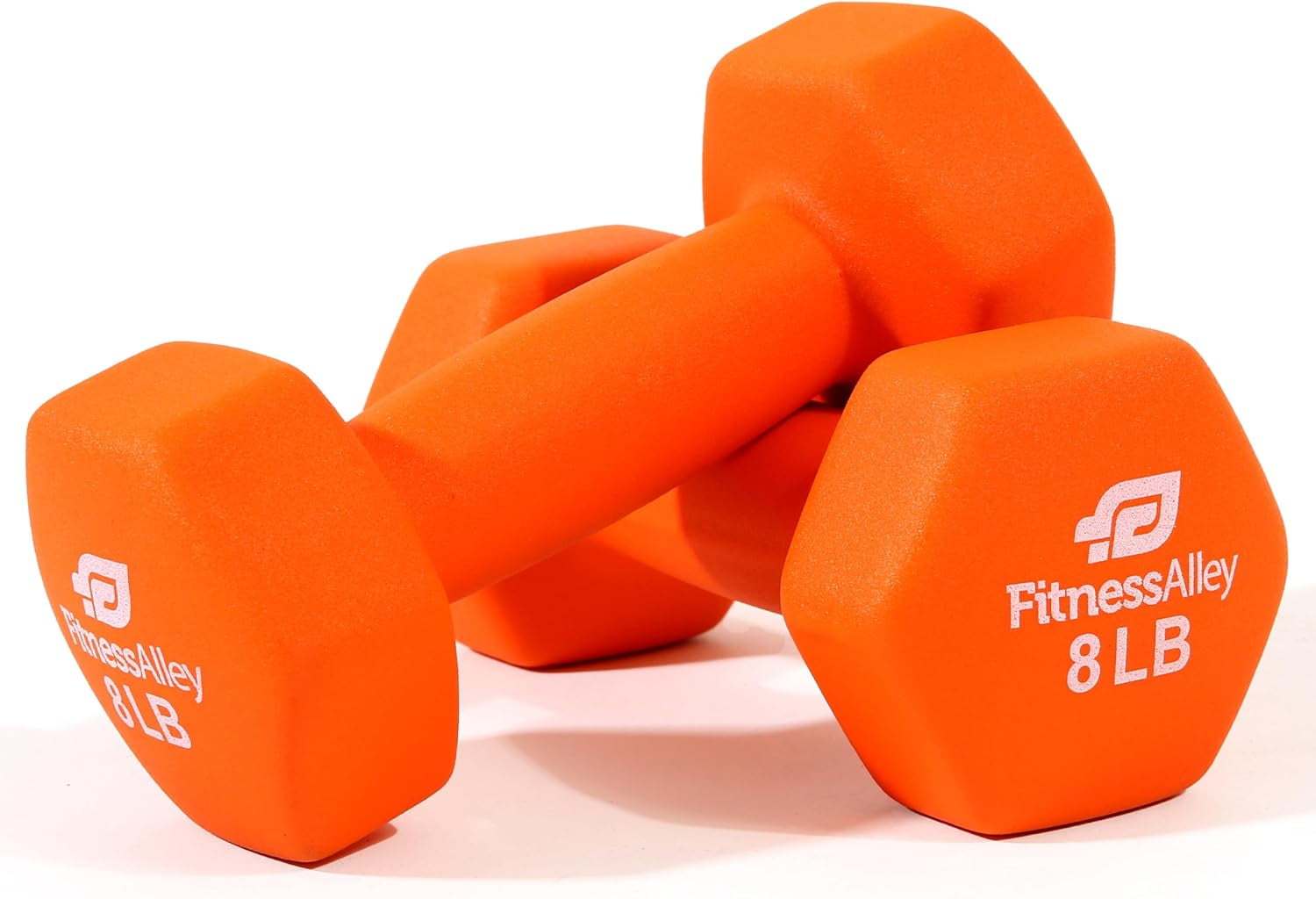 Fitness Alley Neoprene Coated Curved Dumbbells Set (Hex Hand Weights ...