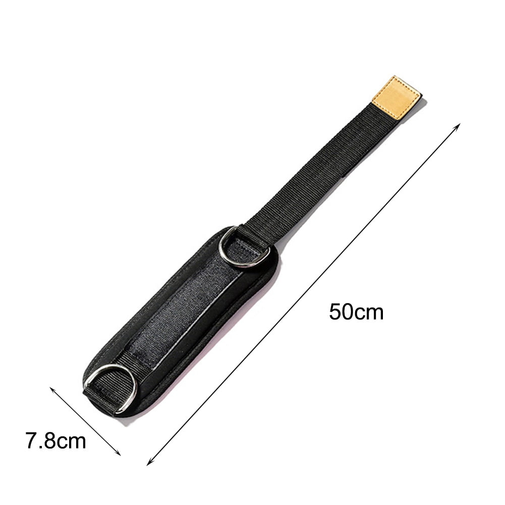 Fitness Ankle Straps Adjustable D-Ring Foot Support Cuffs Gym Leg ...